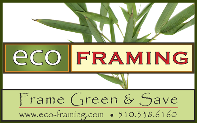 Eco Framing specializes in sustainable custom picture framing